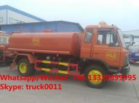 China HOT SALE! customized dongfeng 4*2 RHD 10,000Liters water sprinkling truck for Timor-Leste, dongfeng water tank truck for sale