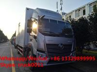 China new design FOTON Euro 5 cold room truck, refrigerated van truck for transported fresh vegetables and fruits for sale for sale