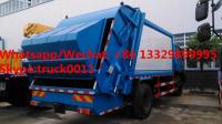 China Wholesale bottom price customized dongfeng 4*2 RHD 190hp Euro 3 14m3 compression garbage truck, garbage compactor truck for sale