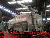 China high quality and good price dongfeng 4*2 LHD 10Tons 20cbm Bulk Feed Carrier vehicles For Livestock Farm for sale, for sale