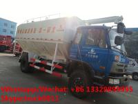 China RHD electronic discharging Dongfeng 4x2 10-15m3 Bulk Powder Feed Transport Truck Bulk-grain Carrier Bulk-materials Truck for sale