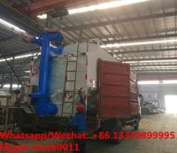 China CLW brand 8m3-40m3 bulk feed tank container mounted on cargo truck for sale, HOT SALE cargo truck with feed tank for sale