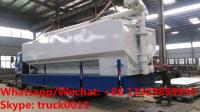 China CLW brand 8m3-40m3 bulk feed tank container mounted on cargo truck for sale, HOT SALE cargo truck with feed tank for sale