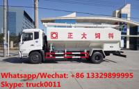 China high quality and best price Euro 5 Dongfeng tianjin 4*2 LHD 10tons-12tons animal feed delivery truck for sale for sale