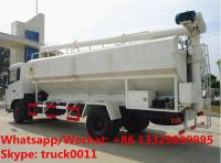 China high quality and best price Euro 5 Dongfeng tianjin 4*2 LHD 10tons-12tons animal feed delivery truck for sale for sale