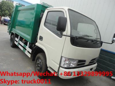 China HOT SALE! exported model- Dongfeng RHD 4*2 5m3 garbage compactor truck, refuse garbage truck, wastes collecting vehicle for sale