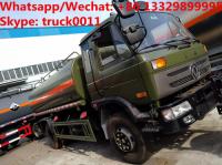China 2020s best price dongfeng 4*2 LHD 15,000Liters oil dispensing truck for export, HOT SALE!dongfneg 15m3 fuel tank truck for sale