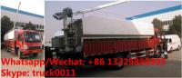 China best seller-CLW brand 8tons-20tons bulk feed tank with electric discharging system for sale, bulk feed tanker container for sale