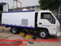 China HOT SALE! customized good price Forland 4*2 RHD 108hp smaller diesel road sweeper truck, street sweeping vehicle for sale