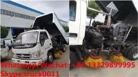 China HOT SALE! customized good price Forland 4*2 RHD 108hp smaller diesel road sweeper truck, street sweeping vehicle for sale