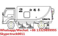 China high quality and best price new dongfeng  RHD 170hp diesel road sweeping vehicle for sale, good street sweeping truck for sale