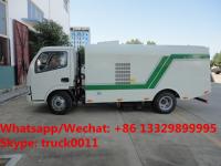 China Factory sale best price Dongfeng 4*2 RHD Vacuum sweeping truck, HOT SALE! China-made dry type road cleaning truck for sale