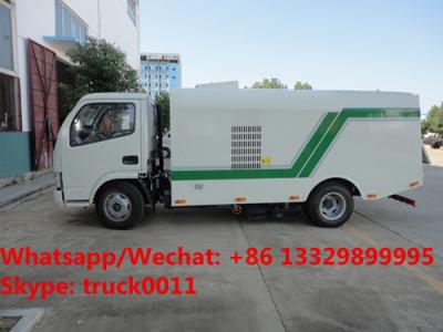 China Factory sale best price Dongfeng 4*2 RHD Vacuum sweeping truck, HOT SALE! China-made dry type road cleaning truck for sale