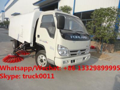 China BEST PRICE Customized forland 4*2 RHD road sweeping and cleaning truck for sale, street sweeping vehicle, sweeper truck for sale