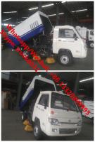 China Factory best price FOTON mini small road sweeper truck, customized smallest street sweeping truck for sale