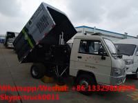 China Factory best price FOTON mini small road sweeper truck, customized smallest street sweeping truck for sale