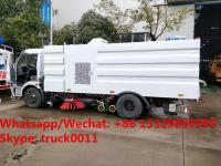 China best price Customized dongfeng 4*2 road sweeping and washing vehicle for sale, wholesale price street cleaning truck for sale