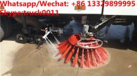 China best price Customized dongfeng 4*2 road sweeping and washing vehicle for sale, wholesale price street cleaning truck for sale