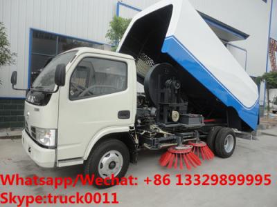 China Factory sale cheapest price China-made dongfeng road sweeping vehicle, Wholesale good price street sweeper vehicle for sale