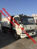 China HOT SALE! customized SINO TRUK HOWO 4*2 RHD 4.5m3 garbage compactor truck,HOWO Light duty refuse garbage truck, for sale