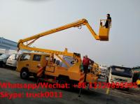China International Standard High Attitude Working Truck 18 to 22 meter High lifting platform truck, overhead working truck for sale