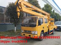 China International Standard High Attitude Working Truck 18 to 22 meter High lifting platform truck, overhead working truck for sale