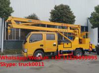 China International Standard High Attitude Working Truck 18 to 22 meter High lifting platform truck, overhead working truck for sale
