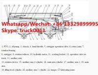 China factory sale 2020s 14m-16m fold arm type High altitude working platform Aerial truck crane truck with working bucket for sale