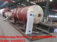 China Factory sale good price 15CBM mobile skid lpg gas refilling station with 1-2 electronic scales for Nigerian market for sale