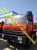 China High qulaity and best price Dongfeng 4*2 LHD dump tipper for stones and coals for sale, China made tipper truck for sale