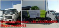 China best price and higher quality Dongfeng 190hp road sweeping and washing vehicle for sale,new sweeper and washing truck for sale