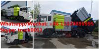 China best price and higher quality Dongfeng 190hp road sweeping and washing vehicle for sale,new sweeper and washing truck for sale