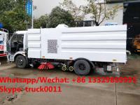 China factory sale cheapest price CLW diesel road sweeping and washing vehicle, good price street sweeper and cleaning truck for sale