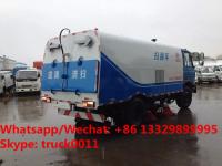 China cheaper price dongfeng RHD 170hp diesel 8-10tons road sweeper vehicle for sale, customized street sweeper cleaning truck for sale