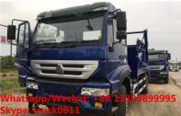 China SINO TRUK HOWO 4*2 RHD 266HP 10-12m3 container lifter rubbish truck for sale in Sri Lanka, wastes collecting vehicle for sale