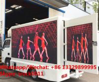 China good Digital Billboard P5/P6 LED Truck YUEJIN 4*2 LHD gasoline Mobile LED Advertising Vehicle, Mobile LED screen truck for sale