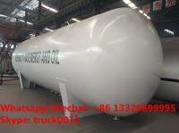 China 2021s best price 45m3 surface propane gas storage tanks, bulk lpg gas storage tank customized for Lagos, Nigeria for sale