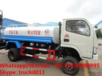 China HOT SALE! best selling CLW Brand 4*2 RHD 5cbm water tank truck, Factory sale best price 5,000Liters cistern tank truck for sale