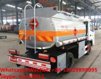 China China wholesale cheapest price mini 2,000Liters Shifeng Brand 4*2 LHD fuel tank truck, smallest oil tank vehicle for sale