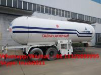 China HOT SALE! lower price with higher quality 2021s new designed 20MT bulk propan gas tank semitrailer, lpg gas tank trailer for sale