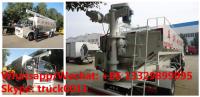 China best seller-Dongfeng 120h/130hp electronic discharging bulk feed truck for sale, poultry feed delivery truck for sale