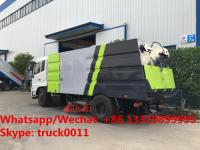 China best beller-factory sale dongfeng tianjin 10CBM road sweeping vehicle for sale, customized street sweeper cleaning truck for sale