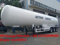 China High quality factory sale best price CLW brand 50m3 bulk propane gas tank semitrailer for sale, lpg gas trailer for sale for sale