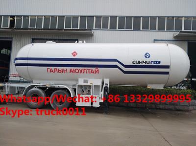 China Factory sale best price 40m3 bulk propane gas trailer, HOT SALE! 40,000Liters road transported lpg gas transported tank for sale