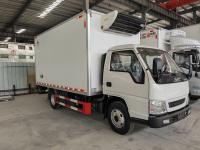 China HOT SALE! JMC brand kaiyun 4*2 LHD 130hp Euro 6 diesel refrigerated truck for sale, cheaper price cold van truck for sale