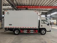 China HOT SALE! JMC brand kaiyun 4*2 LHD 130hp Euro 6 diesel refrigerated truck for sale, cheaper price cold van truck for sale