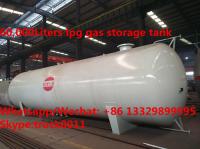China Factory sale cheapest price China made 60m3 bullet type bulk lpg gas storage tank, 30MT propane gas tank for sale for sale