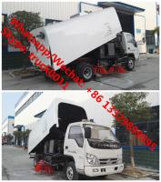 China PROMOTION PRICE! High quality and competitive price forland RHD 110hp street sweeper truck for sale, road sweeper for sale