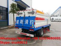 China PROMOTION PRICE! High quality and competitive price forland RHD 110hp street sweeper truck for sale, road sweeper for sale