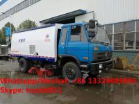 China Year-End Promotion! China made dongfeng 190hp diesel 3.5m3 water tank+7.2m3 dust tank street sweeeping vehicle for sale, for sale